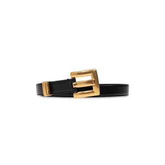 Balmain Anthem G&uuml;rtel - - Accessories - Damen - Schwarzk - 70 CM