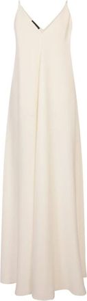 Gianluca Capannolo Femme, Robes, Blanc, Taille: 38 FR Rosie Long Dress