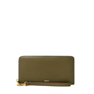 Fossil Logan Damen Gr&uuml;n Leder Geldb&ouml;rse, SL7831316