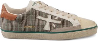 Premiata Steven 7710 Sneakers mit Check - Nude