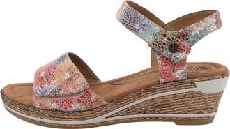 Romika Damen 74R0172002 Sandale, Beige-Multi, 42 EU
