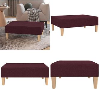 vidaXL Fußhocker Lila 78x56x32 cm Stoff - Fußhocker - Sitzsack - Beistelltisch - Wohnzimmer Dekoration - Lila Möbel - Home & Living