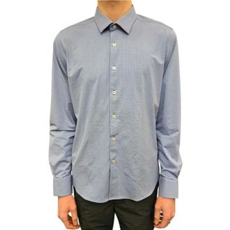 Roberto Ricci Design Rrd, Homme, Chemises, Bleu, Taille: XL Micro Vichy Stretch Shirt