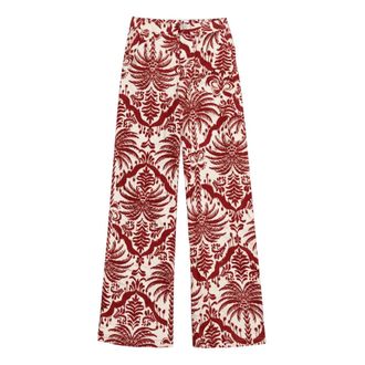 iBlues Femme, Pantalons, Rouge, Taille: 40 FR Magnete Pantalons