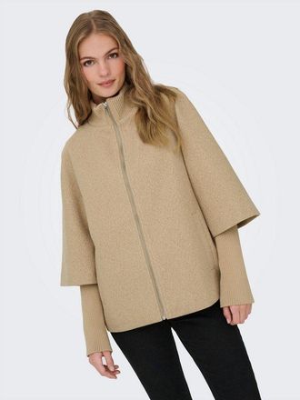 Jacqueline de Yong Kurzjacke JDYMEMORY RIB SHORT JACKET OTW NOOS Kunstfaser