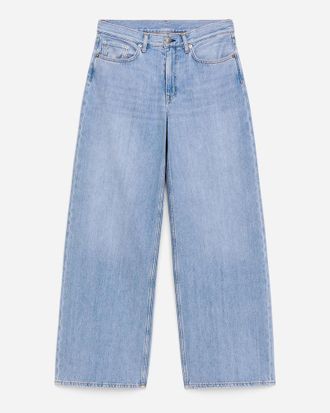 Arket CLOUD Loose Jeans Mit Weitem Bein -Blau