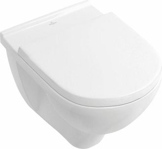 Villeroy & Boch Villeroy&boch - Komplettset O-novo sp&uuml;lrandlos inkl. wc Sitz wei&szlig; 5660HR01