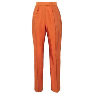 Karl Lagerfeld Femme, Pantalons, Orange, Taille: 36 FR Pantalon Classique