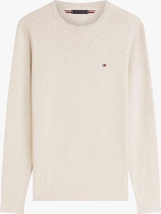 Tommy Hilfiger Pull &agrave; drapeau brod&eacute; en coton