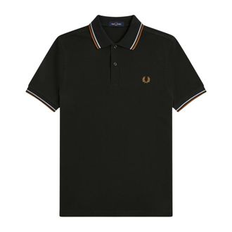 Fred Perry Polo Shirts - - Tops - Herren - Schwarzk - S