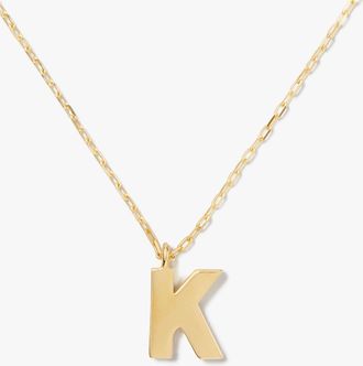 Kate Spade New York Kate Spade Kate Spade Fine Love Letter Anh&auml;nger Mit Initiale K f&uuml;r Frauen in Gold