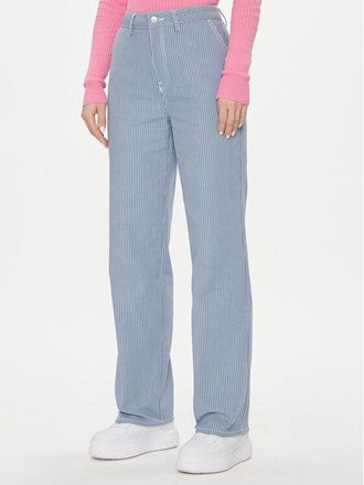 Only Stoffhose Merle 15312896 Grau Wide Leg