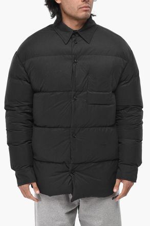 Off-white Quilted Jacket OW with Snap Buttons Off-White