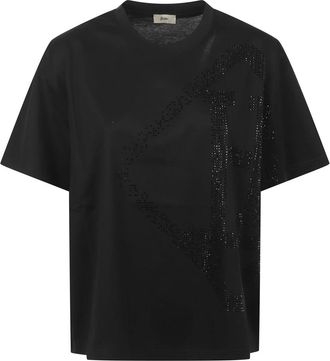 Herno Femme, Tops, Noir, Taille: 42 FR Herno T-shirts et Polos