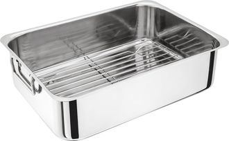 Judge Horwood Homewares Judge H045 36x26x10 cm Br&auml;ter mit Edelstahlrost