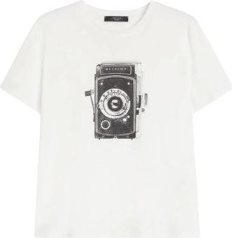 Max Mara Femme, Tops, Blanc, Taille: 40 FR T-shirt W