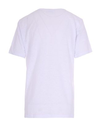 Isabel Marant Womens T-Shirt Zewel White-Light Gold Linen T-Shirts & Jerseys White/light
