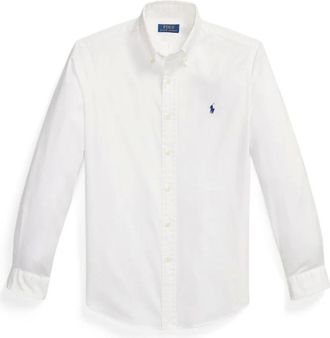 Polo Ralph Lauren Homme, Chemises, Blanc, Taille: L Chemise Coupe Personnalis&eacute;e