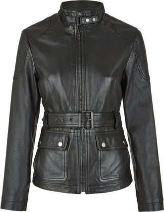 7eleven Lederjacke SEKATE (1-St) mit Ziersteppungen