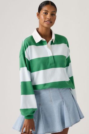 Levi's Reenie Rugby Long Sleeve Tee - Femme - Multicolore / Katie Stripe Country Air - XS