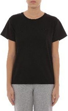 Moschino Schwarzes Baumwoll-T-Shirt