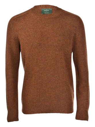 Gran Sasso Pullover mit rundem Ausschnitt - Orange
