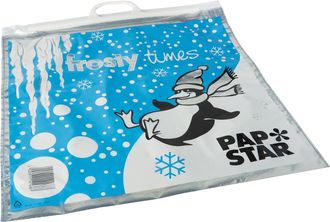 Papstar 1 Karton = 75xTiefkühltragetaschen, LDPE 18 l 52 cm x 52 cm 14168