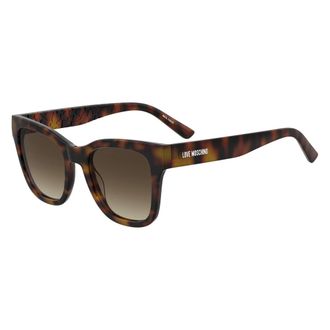 Moschino Femme, Accessoires, Brun, Taille: 52 MM Lunettes de soleil Mol104/S