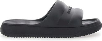 Moncler Homme, Chaussures, Noir, Taille: 37 EU Logo Embossed Platform Sole