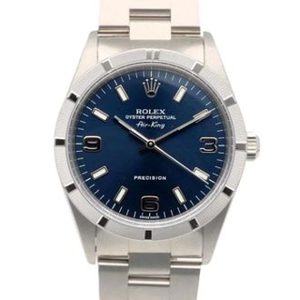 Rolex Montre vintage Pre-owned - Homme - Pre-owned - Bleu - Taille: ONE Size