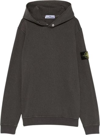 Stone Island Homme, Sweatshirts et sweats &agrave; capuche, Gris, Taille: 2XL Cotton Sweat &agrave; capuche