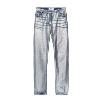 Msgm Gerades Jeans - - Jeans - Damen - Blau - M