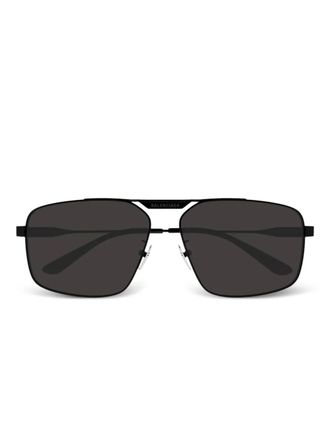 Balenciaga lunettes de soleil &agrave; monture pilote - Noir