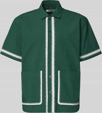 Woodbird Regular Fit Freizeithemd mit aufgesetzten Taschen