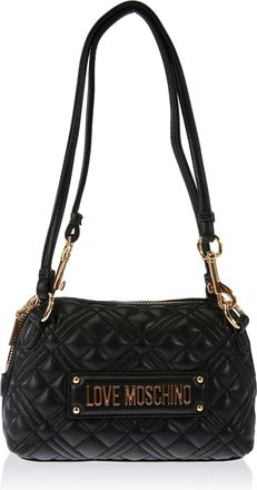 Love Moschino Damen Schultertasche, Nero