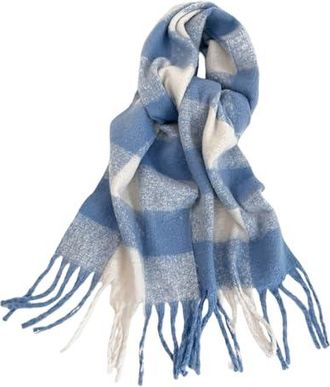 Generic Foulard Femme Echarpe Et Bonnet Tricot&eacute;S DHiver Doux Et Chauds Au Design Textur&eacute; Et Confortable Pour Affronter Le Froid Basiques Classique