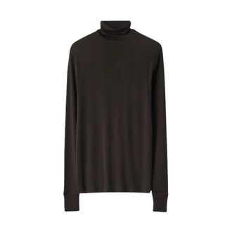 Christophe Lemaire Stehkragen-Oberteil - - Knitwear - Herren - Braun - M