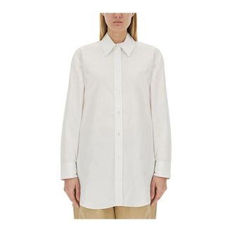 Isabel Marant Oversized Baumwoll-Popeline-Hemd - - Blouses & Shirts - Damen - Wei&szlig; - 2XS