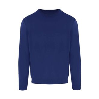 Malo Homme, Pulls, Bleu, Taille: XL Pull col roul en laine bleue pour homme