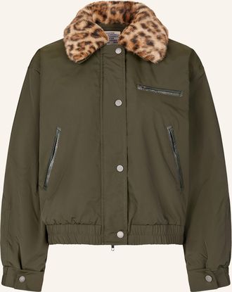 Baum Und Pferdgarten Baum Und Pferdgarten Kastenjacke Mit Kunstfell gruen