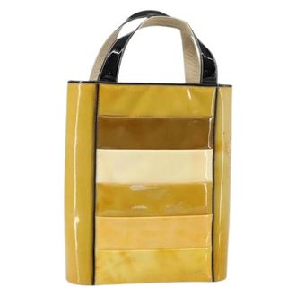 Chanel Pre-owned Canvas Tote Bag - - Pre-owned - Damen - Gelb - ONE SIZE