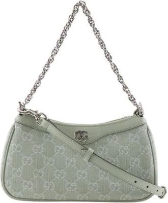 Gucci Sac bandouli&egrave;re Pre-owned - Femme - Pre-owned - Vert - Taille: ONE Size