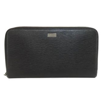 Ferragamo unisex, Pre-owned, Noir, Taille: ONE Size Portefeuille en cuir Pre-owned