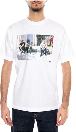 Vans Homme, Tops, Blanc, Taille: L Skate Atiba Haze Curb Crew SS