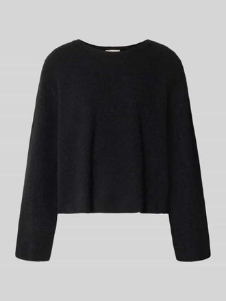 American Vintage Strickpullover aus Alpaka-Leinen-Mix Modell VITOW