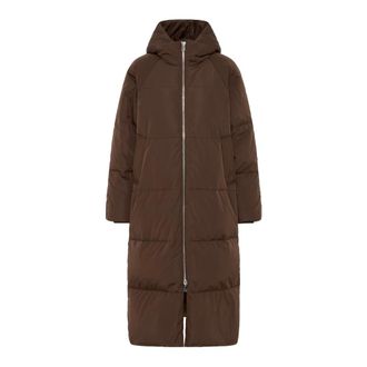 Ichi Ichi - Vestes - Femme - Manteaux - Brun - Taille: 44 FR
