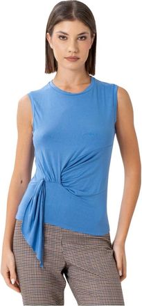 Kocca Femme, Tops, Bleu, Taille: 44 FR T-Shirt Chic Coupe Slim