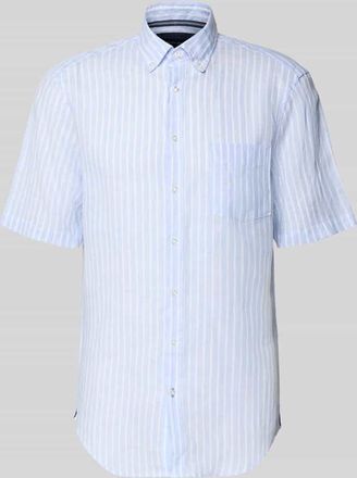 Christian Berg Regular Fit Freizeithemd aus Leinen