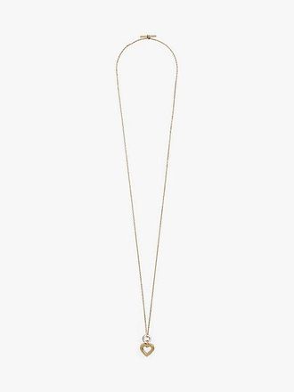 Tommy Hilfiger Collier attache coeur plaqué or
