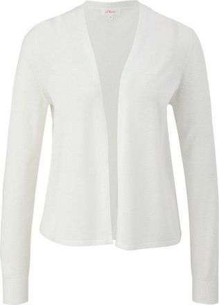s.Oliver Cardigan Strickjacke Feinstrick-Cardigan aus reiner Viskose